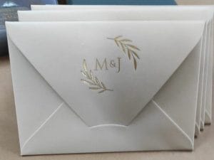 Cream Velvet Invitation Envelope | MLS Custom Invitations & Event ...