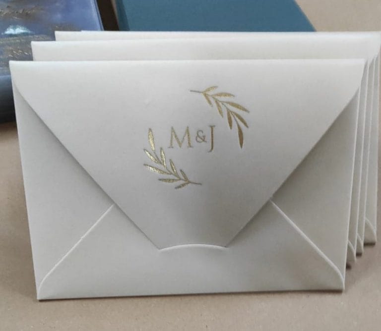 Cream Velvet Invitation Envelope | MLS Custom Invitations & Event ...